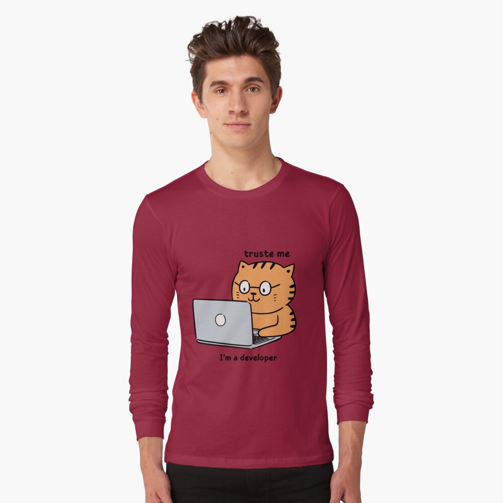 "cat developer " Poster for Sale by ART designer | Redbubble