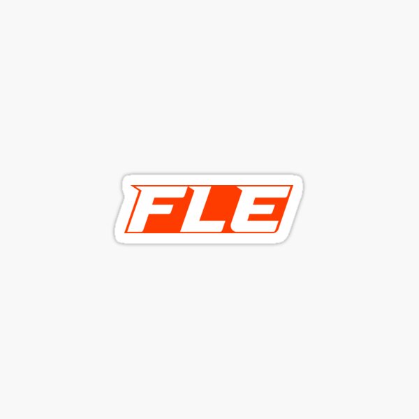 "FLE Logo" Sticker for Sale by Firelight-GG | Redbubble
