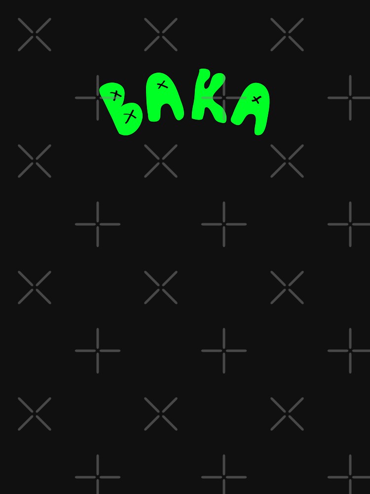 "BAKA Logo" T-shirt for Sale by 8aka8aka | Redbubble | baka t-shirts ...