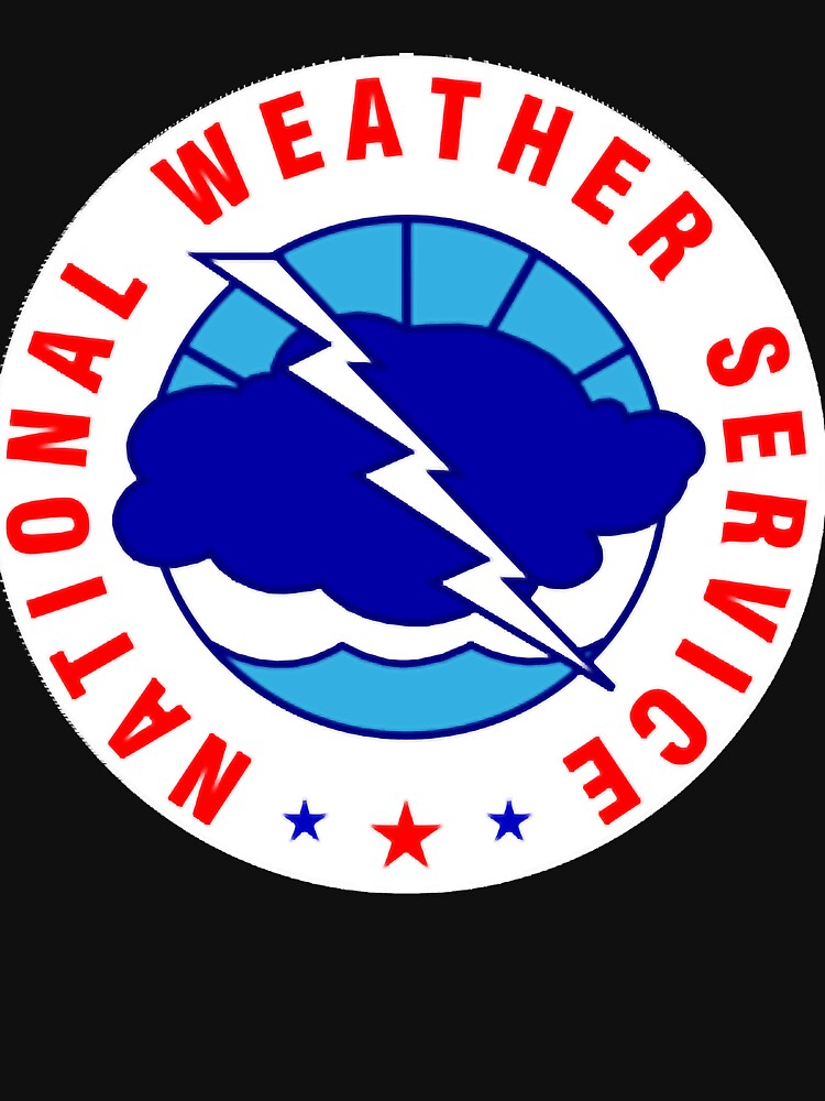"NWS National Weather Service Logo " T-shirt for Sale by Christinritz ...