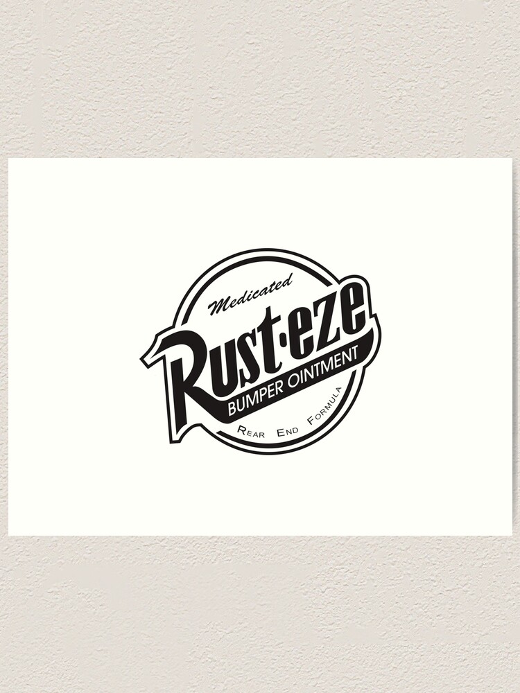 "Black Rust Eze Logo" Art Print for Sale by ArthurJohns | Redbubble