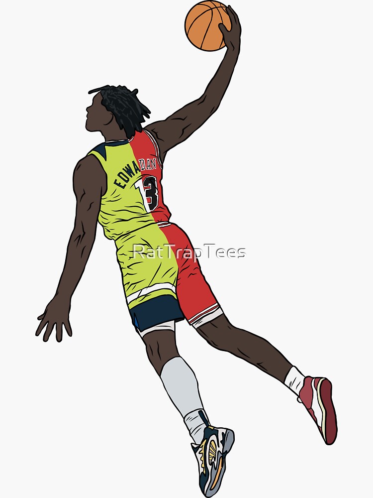 Anthony Edwards Michael Jordan Sticker For Sale By Rattraptees