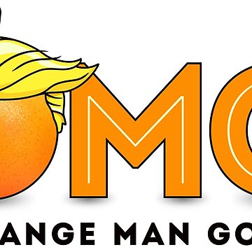 "Orange Man Good" Sticker for Sale by SouthAndSunny | Redbubble