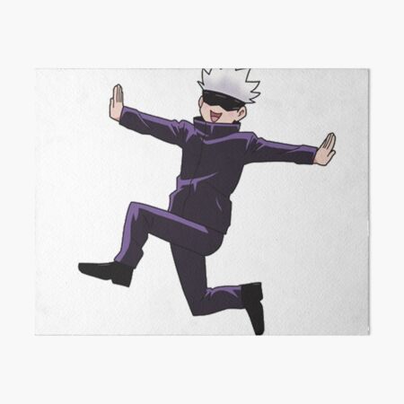 "Gojo Satoru Flower Field Scene" Art Board Print for Sale by ...