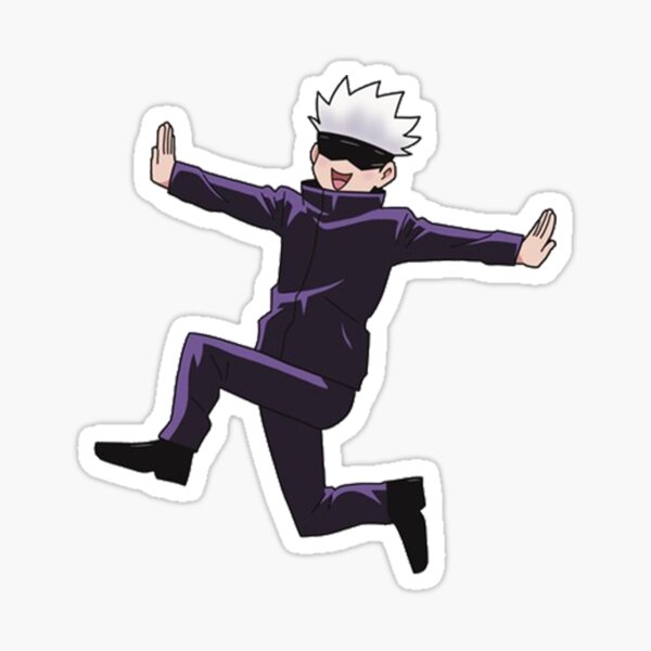 "Gojo Satoru Flower Field Scene" Sticker for Sale by robertbilliot ...