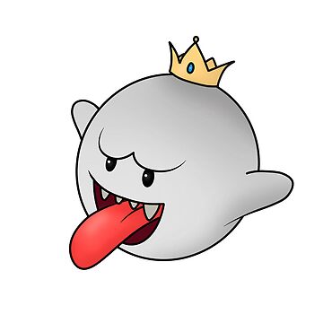 "King Boo I" Sticker for Sale by PeanutButter47 | Redbubble