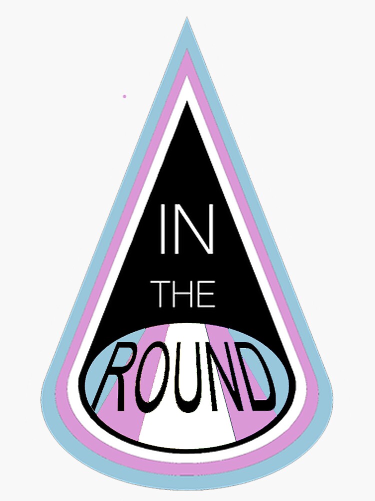 "In the Round Logo -- Trans" Sticker for Sale by intheroundprod | Redbubble