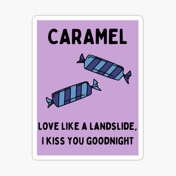 "Caramel" Sticker for Sale by mhj5503 | Redbubble