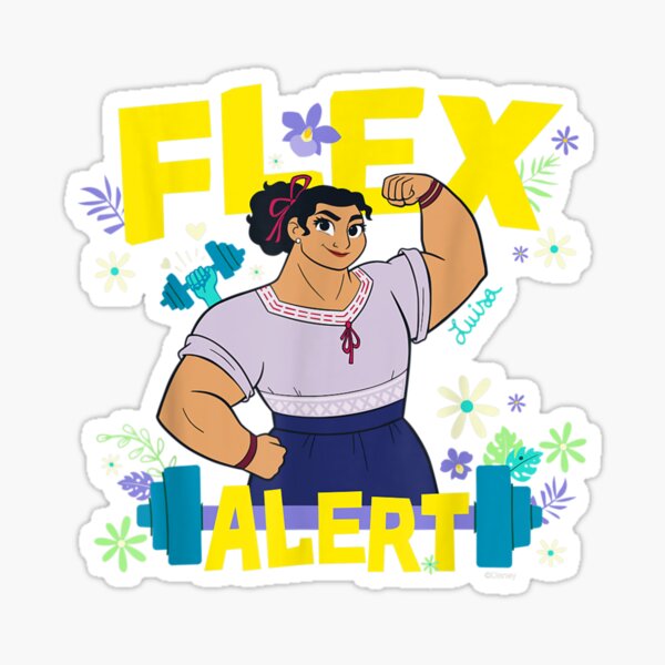 "Flex Alert" Sticker for Sale by ChelonaFarrar | Redbubble