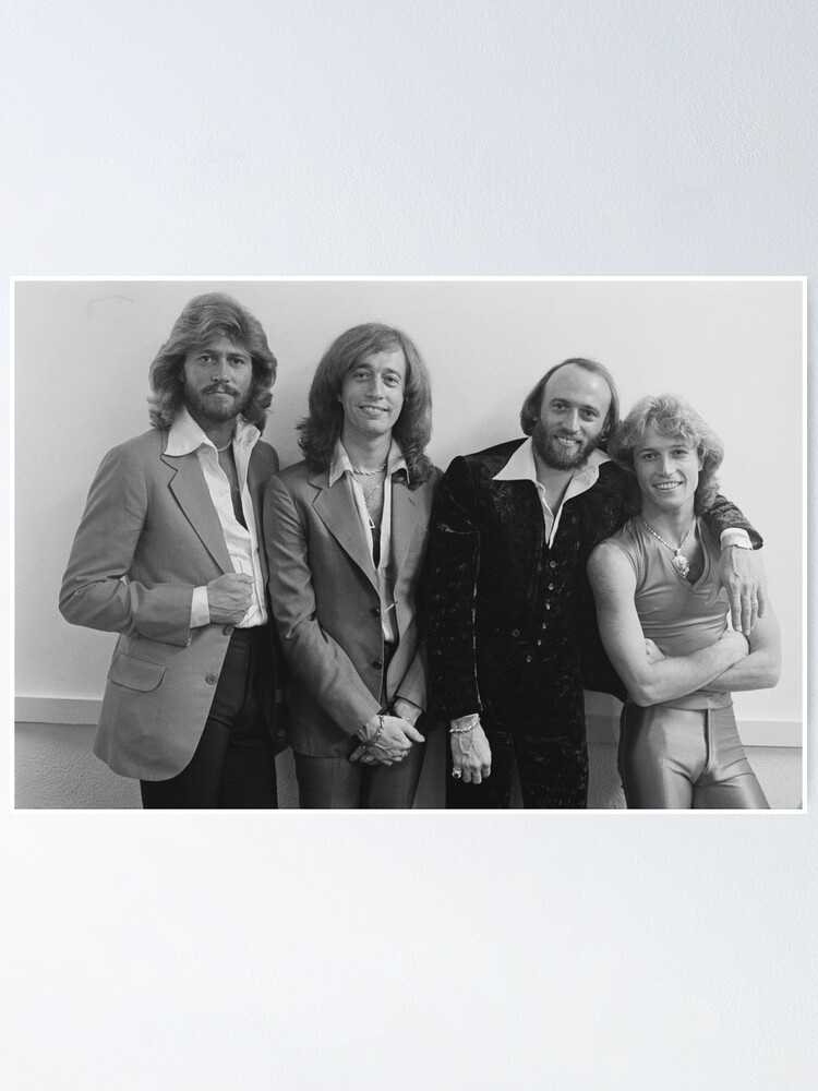 "Bee Gees" Poster for Sale by mitchellcowart | Redbubble