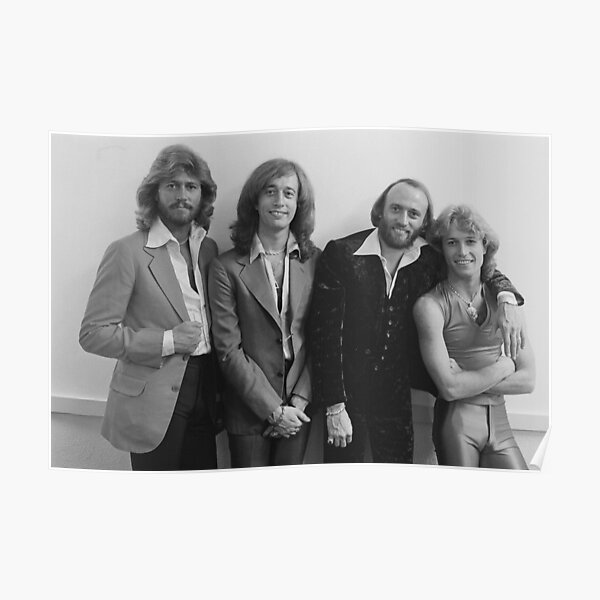 "Bee Gees" Poster for Sale by mitchellcowart | Redbubble