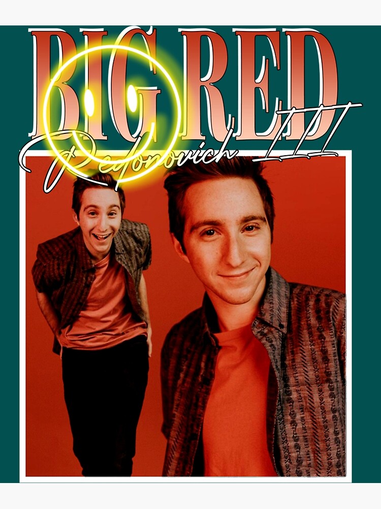 "Big red" Poster for Sale by GuadalupeXavier | Redbubble