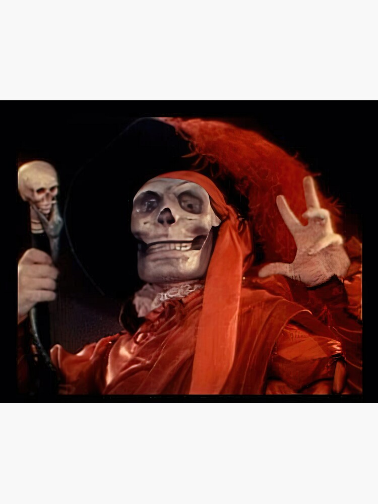 "Red Phantom" Sticker for Sale by halloweenrocks | Redbubble