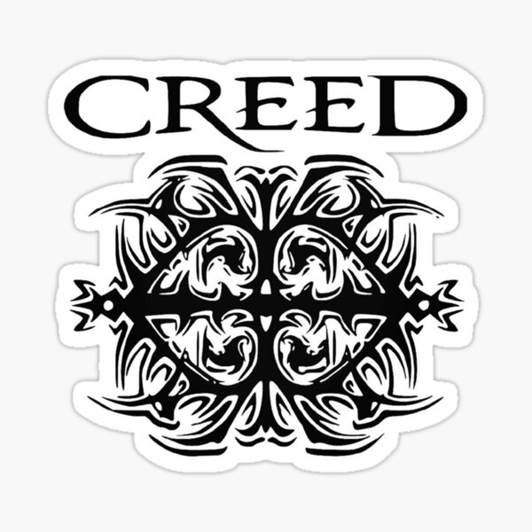"Best logo creed band" Sticker for Sale by TrinityMoen | Redbubble