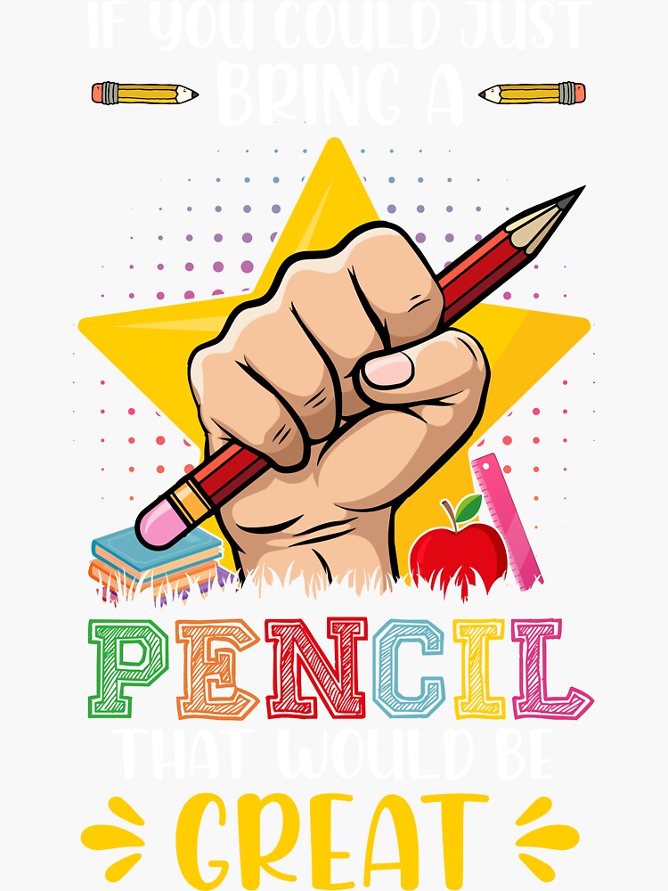 "If You Could Just Bring A Pencil That Would Be Great Student Life Back ...