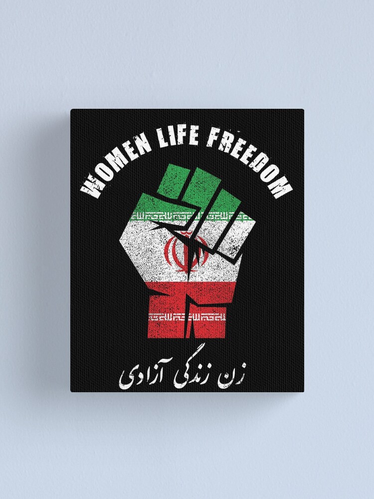 "Rise With The Women Of Iran Women Life Freedom Mahsa Amini" Canvas ...