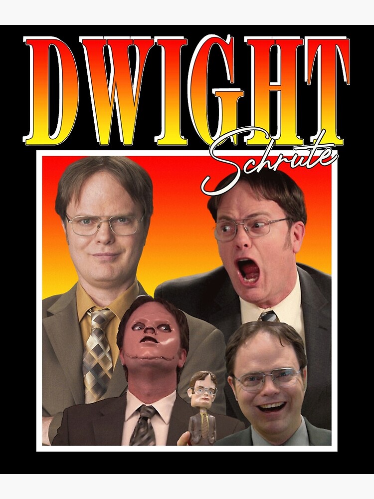 "Dwight-Schrute-" Poster for Sale by Cassandra826 | Redbubble