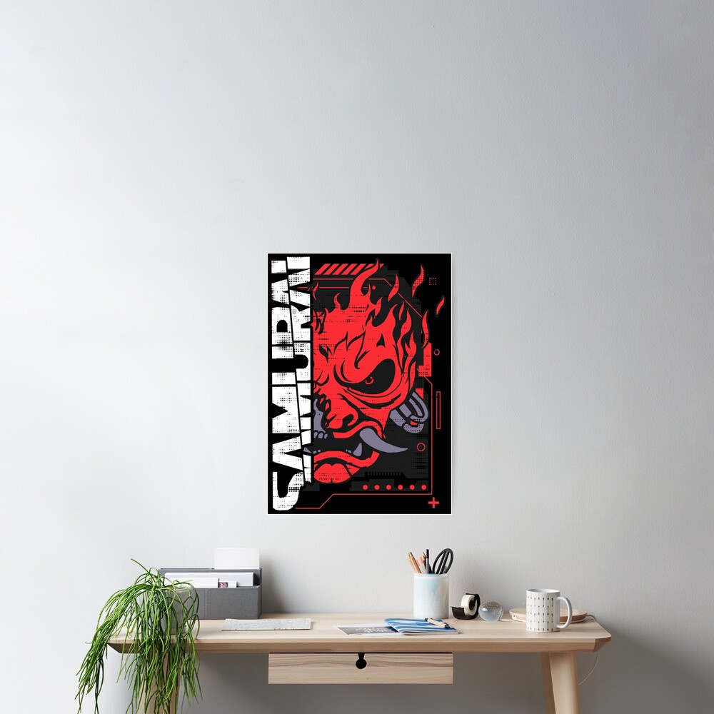 "samurai rock band" Poster for Sale by FranckJeannin | Redbubble
