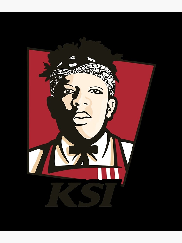 "KSI - KFC Logo " Art Print for Sale by DustinT25 | Redbubble