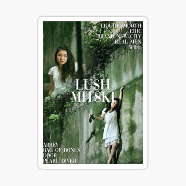 "LUSH" Sticker for Sale by AnitaNowakowski | Redbubble