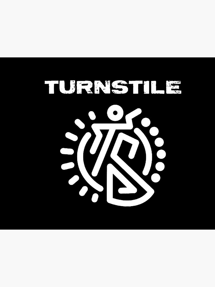 Turnstile Band Logo TURNSTILE "BLACKOUT" WHITE TEE