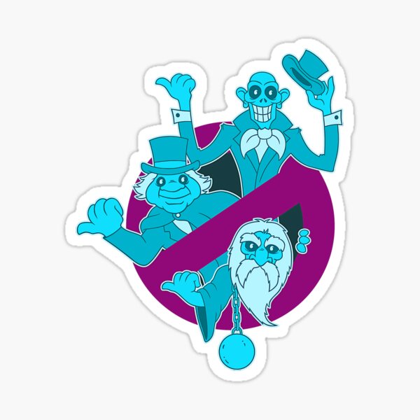 "Haunted Mansion" Sticker for Sale by KrystaBurger | Redbubble