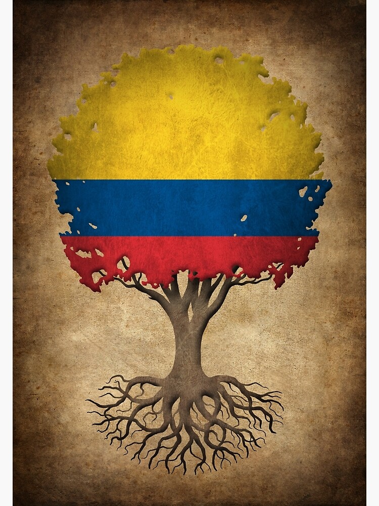 "Tree of Life with Colombian Flag" Poster by JeffBartels | Redbubble