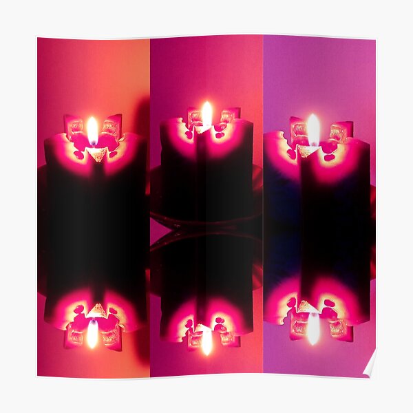 "star shaped candlelight" Poster for Sale by weirdove | Redbubble