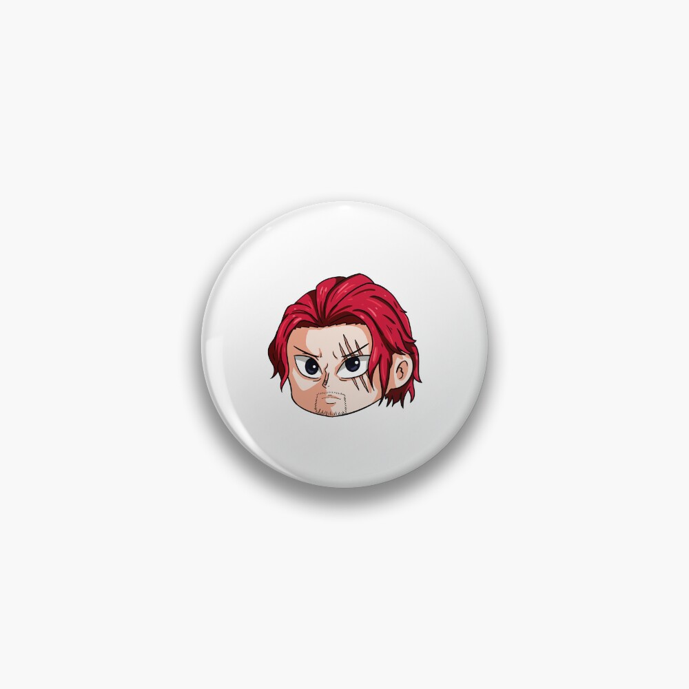 "Shanks (Head Only) - One Piece Chibi ver" Sticker for Sale by TAKAHIRO ...