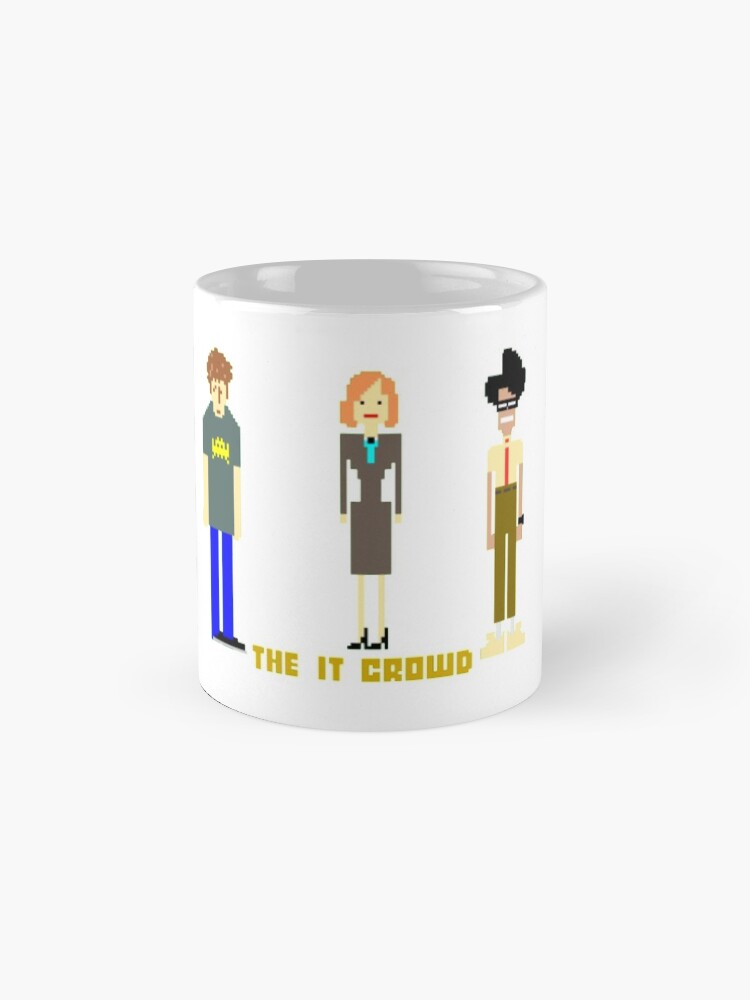 "8 bit it crowd main char" Mug by gyioferdsi | Redbubble