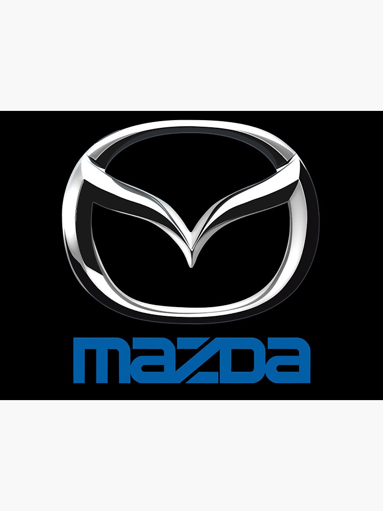"mazda logo " Sticker for Sale by BONITASMITH | Redbubble