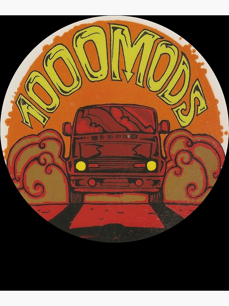 "Mods, super van vacation, logo" Art Print for Sale by DonaldDouglas22 ...