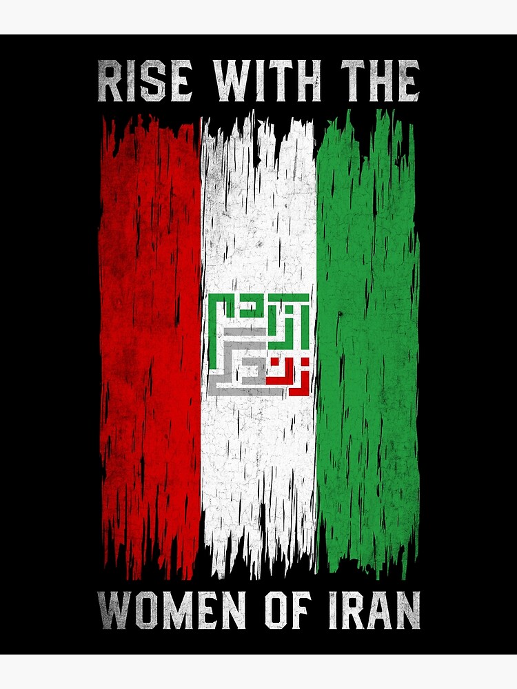 Rise With The Women Of Iran Women Life Freedom Mahsa Amini Art Print
