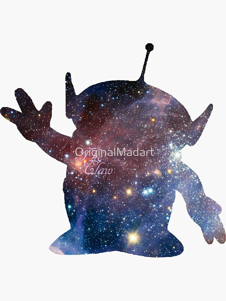 "Alien Dude " Sticker by OriginalMadart | Redbubble