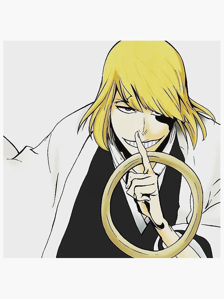 "Shinji Hirako" Sticker for Sale by TheCurlySamurai | Redbubble