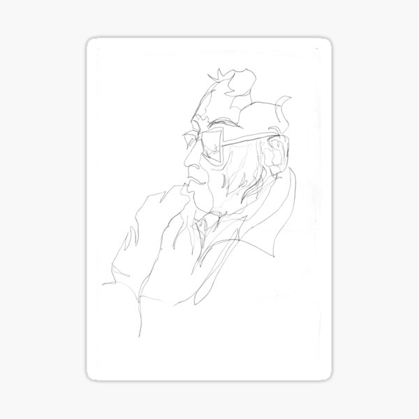 "Anthony" Sticker for Sale by RachaelG | Redbubble