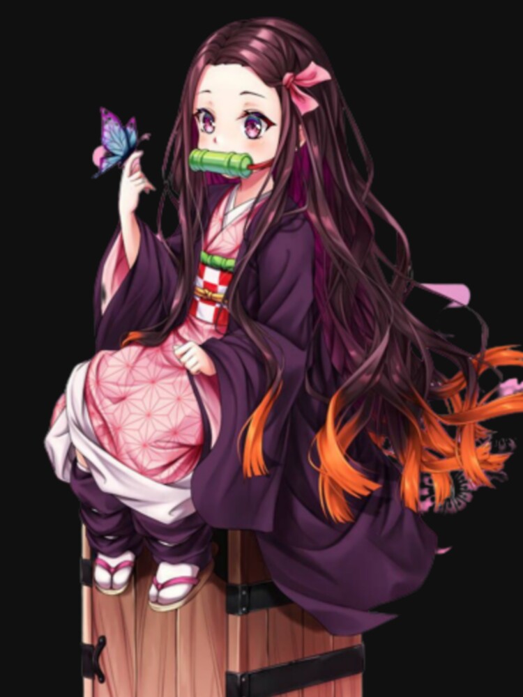 "Nezuko Kamado - kamado nezuko - demon - demon slayer" Active T-Shirt for Sale by Mahadev09 ...