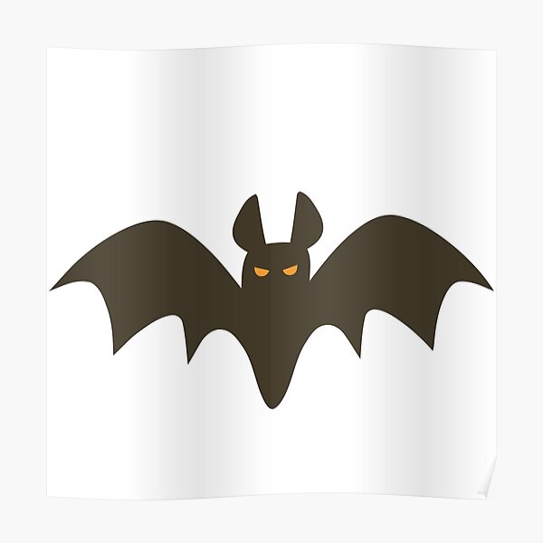"halloween bats" Poster for Sale by Mets007 | Redbubble