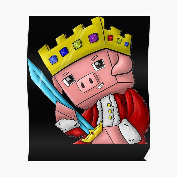 "Technoblade Merch Technoblade Logo Gifts For Fans" Poster for Sale by ...