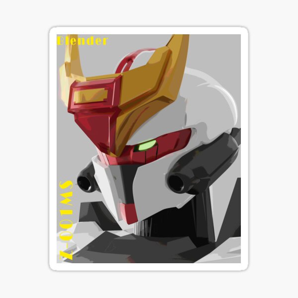 "Anime Robot GUNDAM" Sticker for Sale by shivampathare | Redbubble