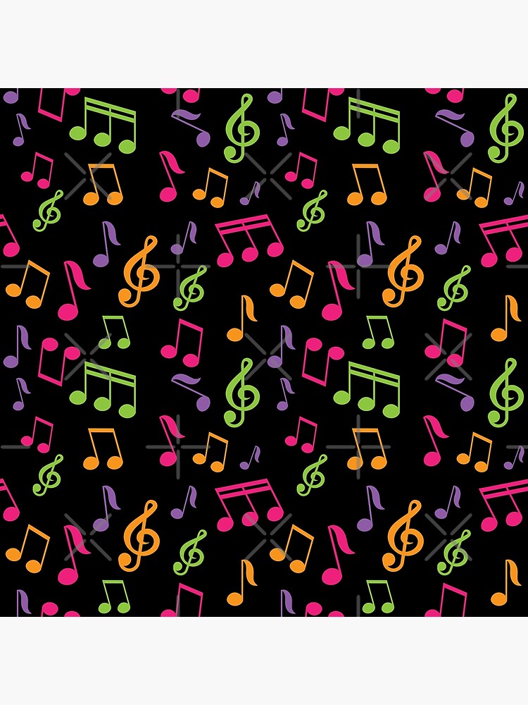 "Rainbow Music Notes Multipack" Poster for Sale by Pabrionacchi | Redbubble