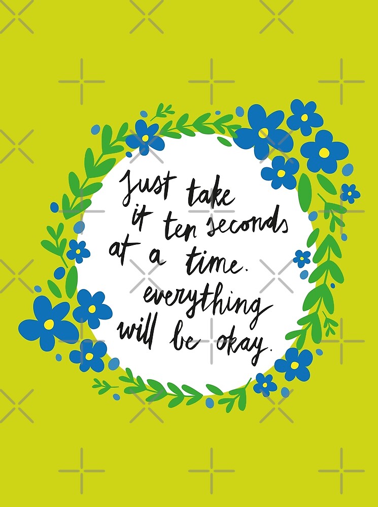 Ten Seconds By Meandthemoon Redbubble