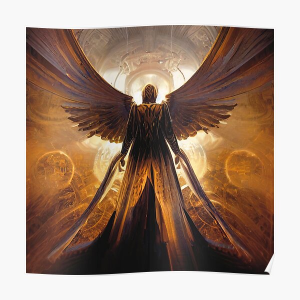 "Archangel Raphael" Poster for Sale by OccultDreams | Redbubble