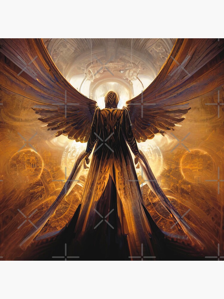 "Archangel Raphael" Sticker for Sale by OccultDreams | Redbubble