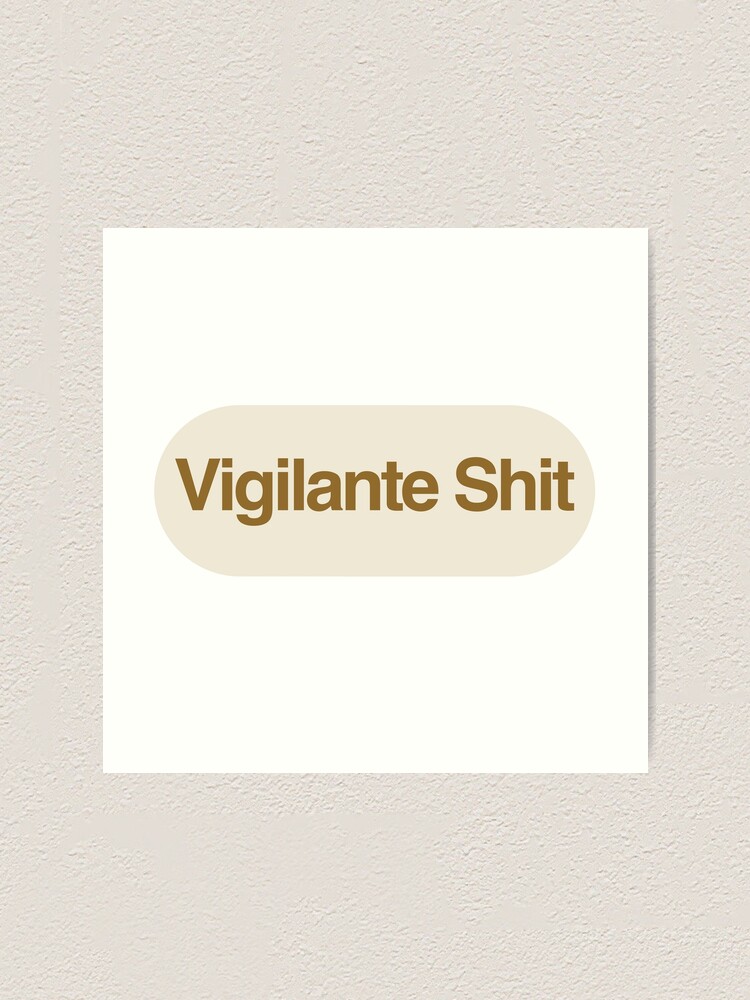 "Vigilante Shit - Taylor Swift Midnights" Art Print for Sale by ...