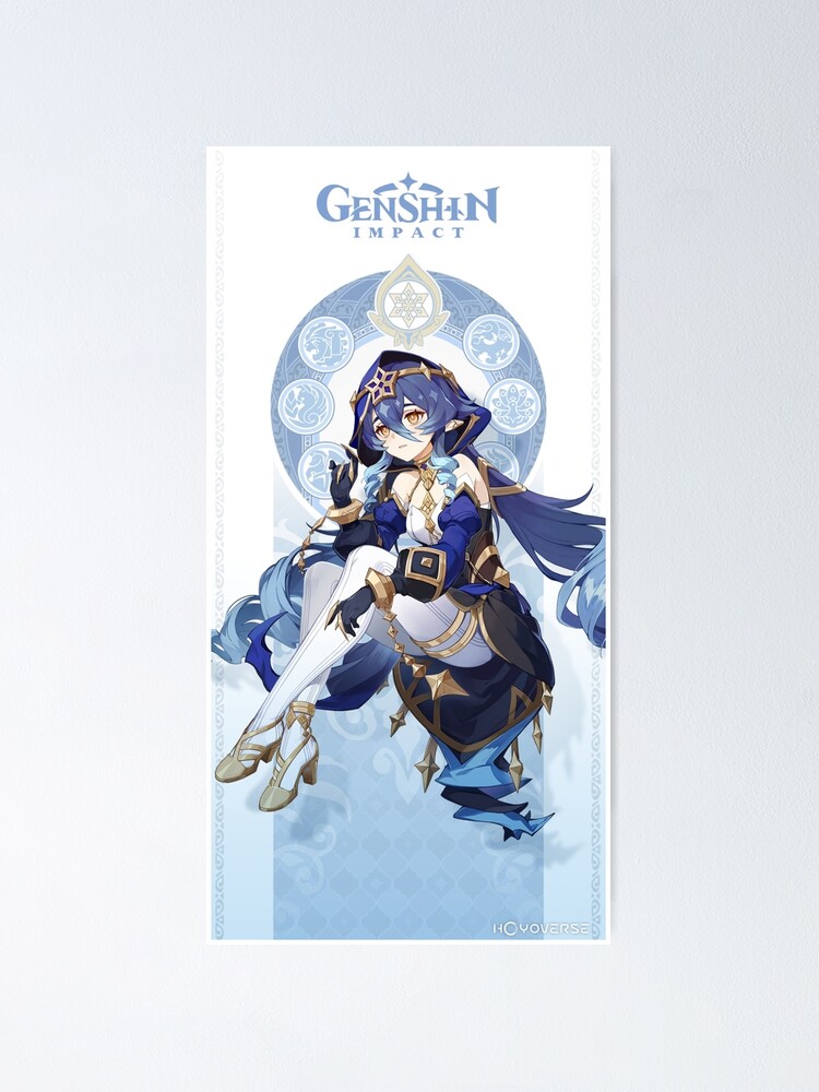 "Genshin Impact Layla" Poster for Sale by Artwala75 | Redbubble
