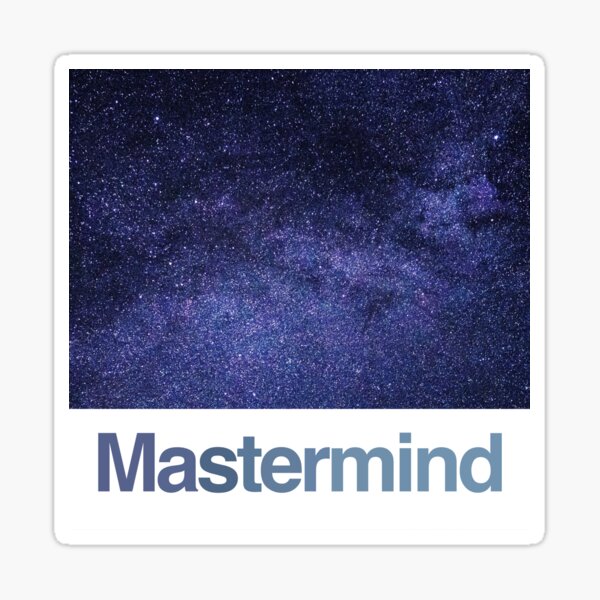 "Mastermind - Taylor Swift Midnights" Sticker for Sale by bombalurina ...
