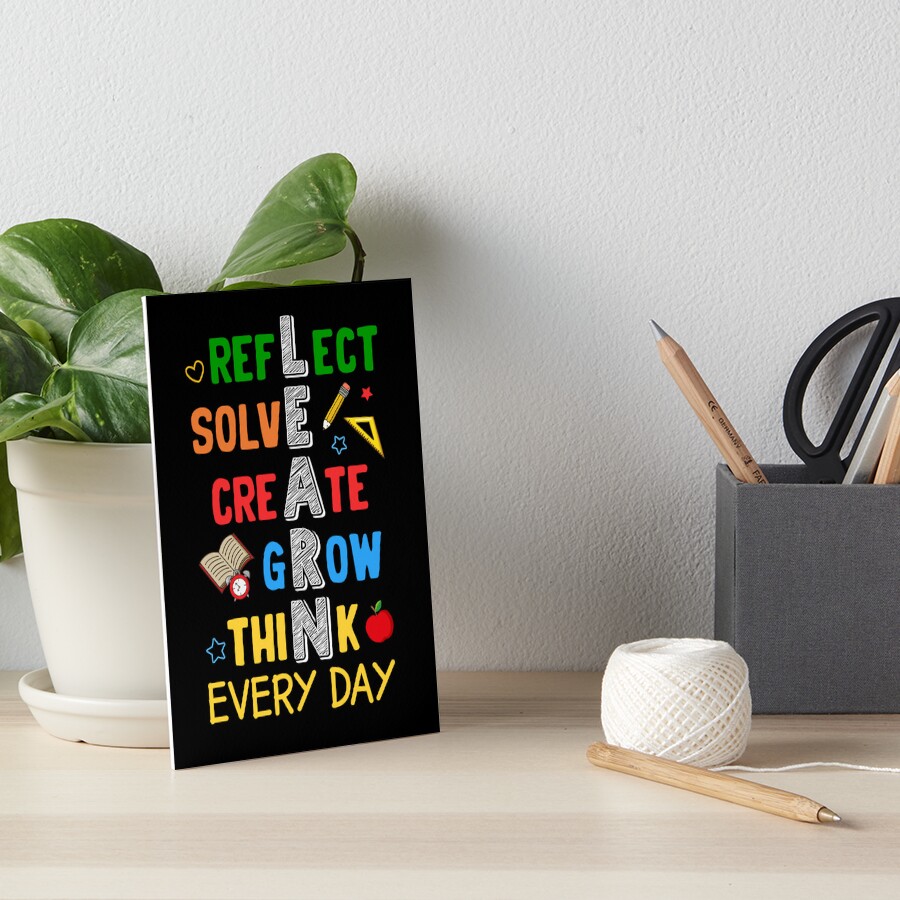 "Learn Acronym Back To School" Poster for Sale by roherweaders33 ...