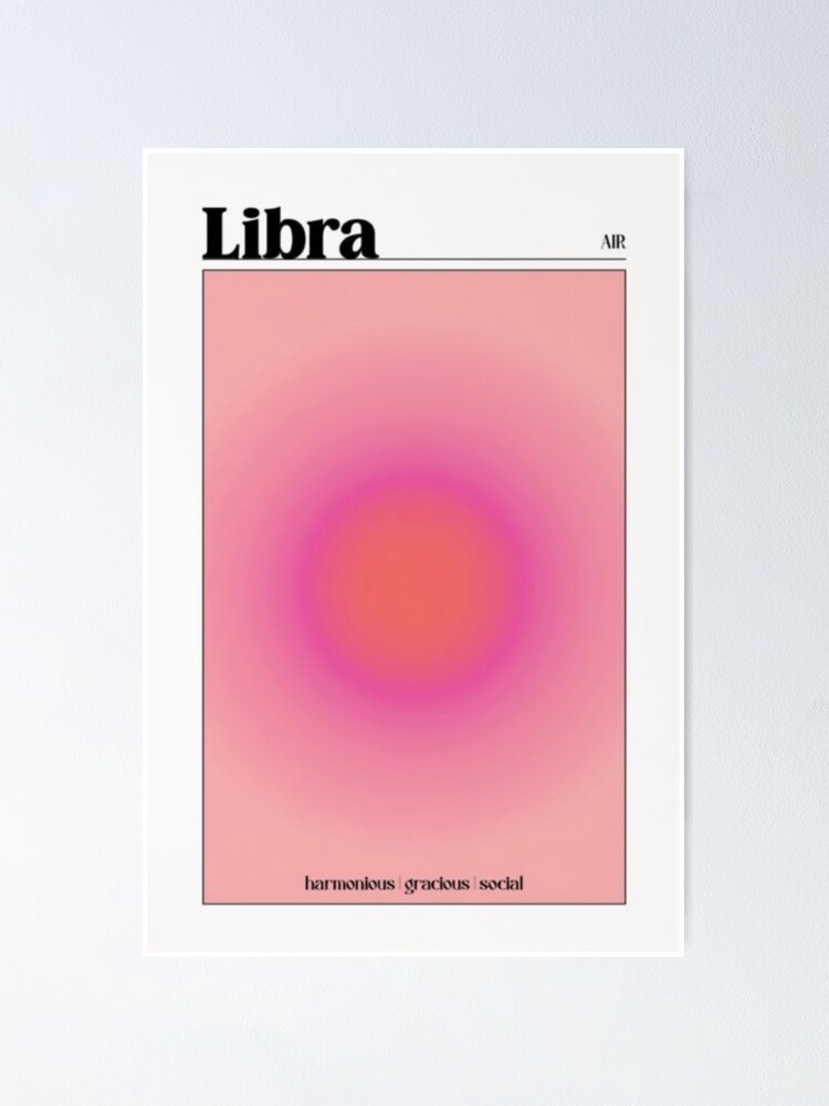 "Libra" Poster for Sale by LucienStore | Redbubble