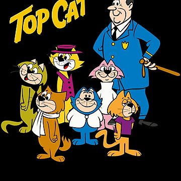 "Day Gifts Top Cat Graphic For Fans" Essential T-Shirt for Sale by ...